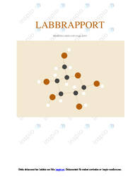 Identifiera starka och svaga syror | Labbrapport i Kemi | A i betyg